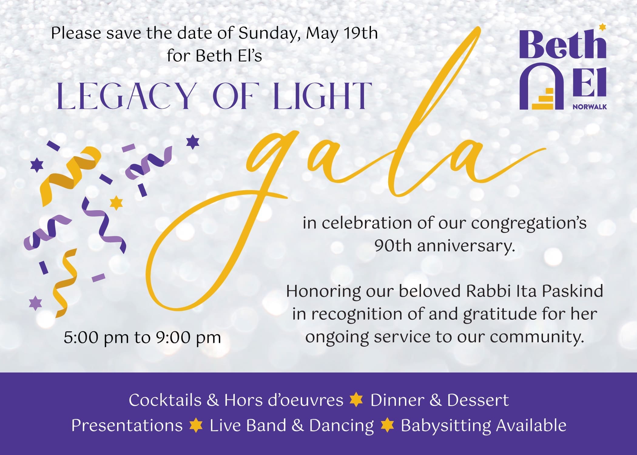 Gala 2024!!! | Congregation Beth El