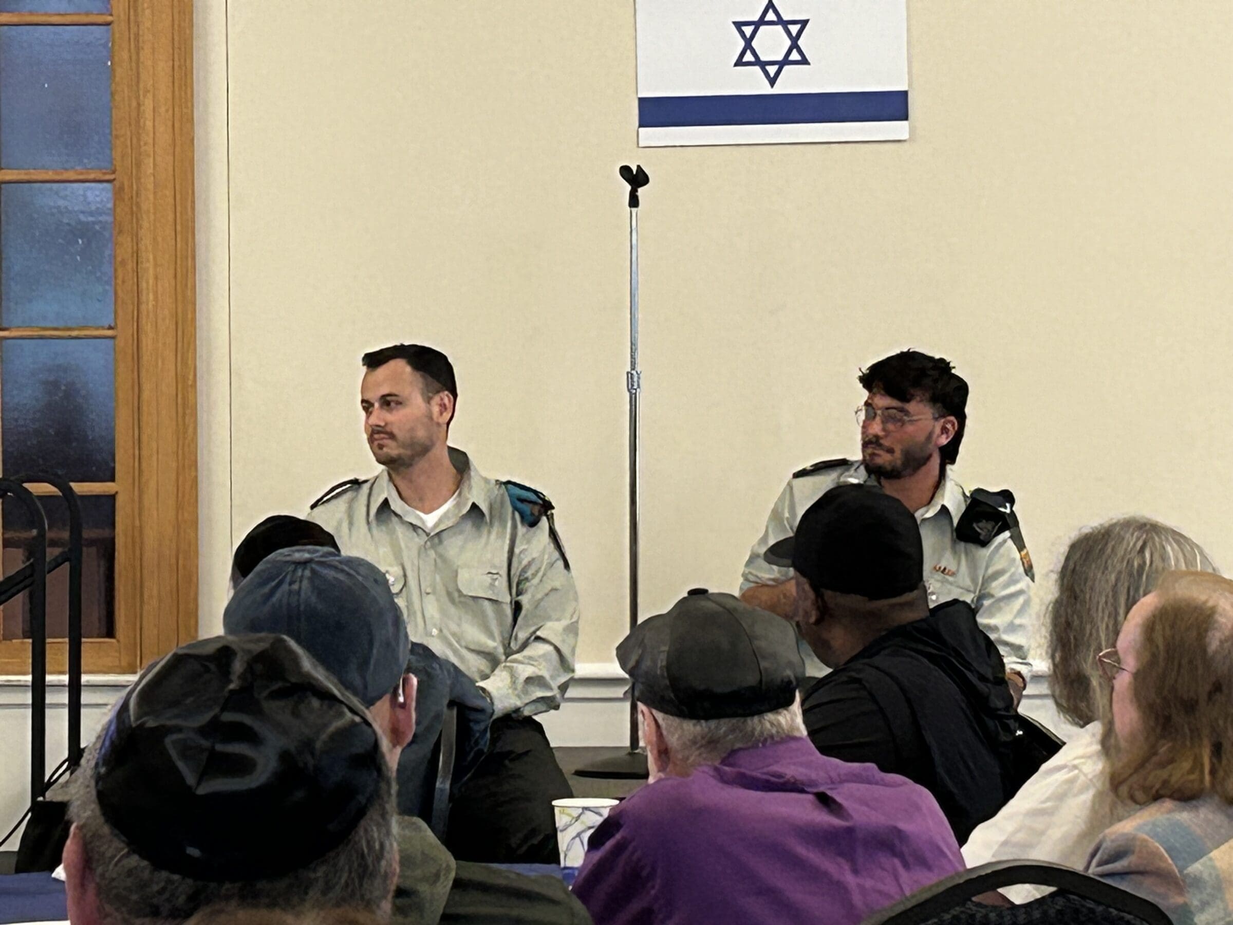 Congregation Beth El Norwalk hosts two IDF Soldiers | Congregation Beth El